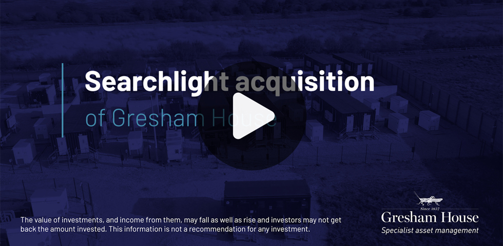 Searchlight Capital Partners acquire Gresham House plc